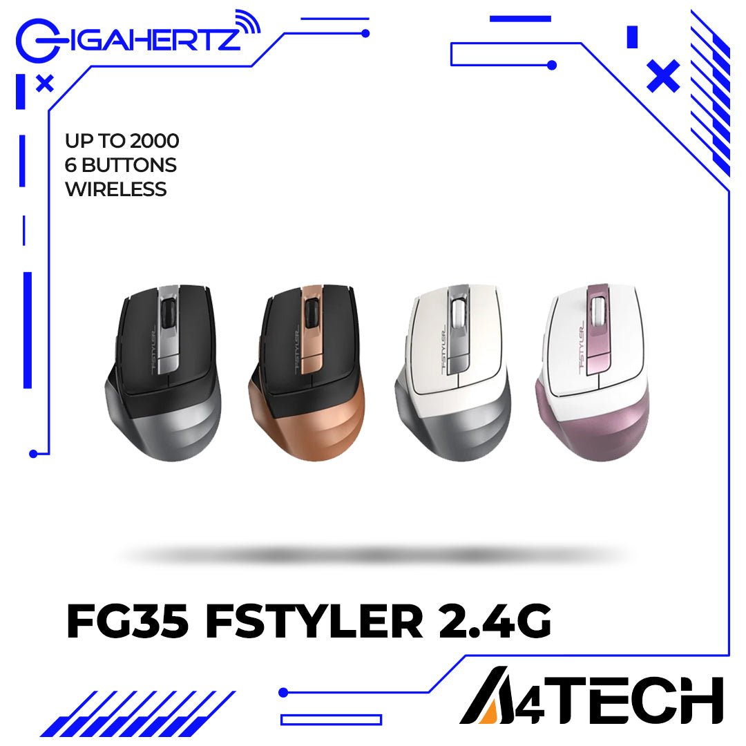 A4Tech FG35 FStyler 2.4G Wireless Mouse | Gigahertz