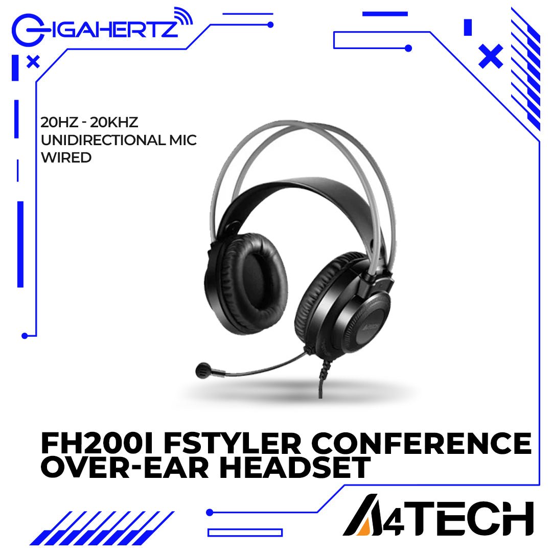 A4tech Fh200i Fstyler Conference Over Ear Headset Gigahertz