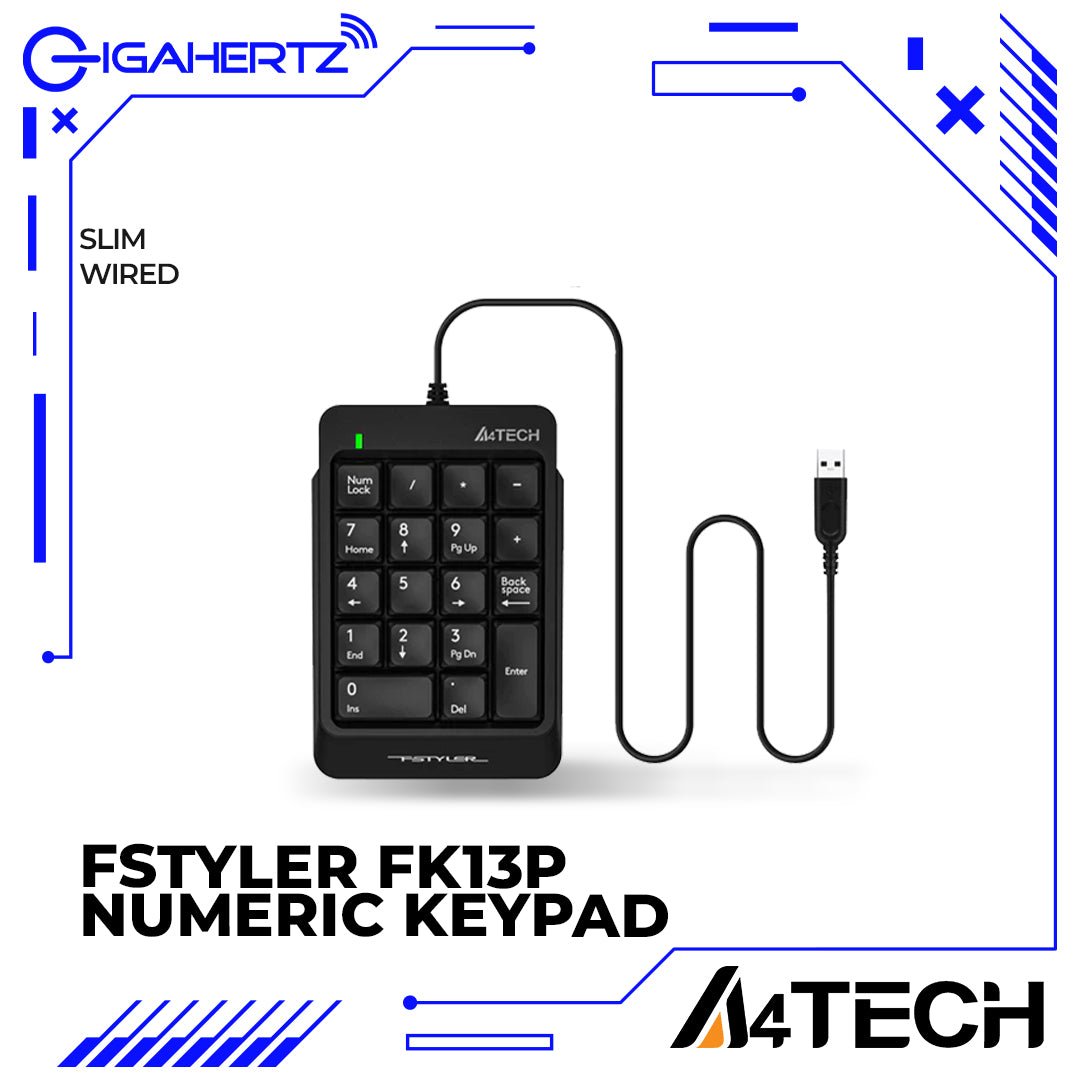 A4tech Fstyler Fk13p Numeric Keypad Gigahertz