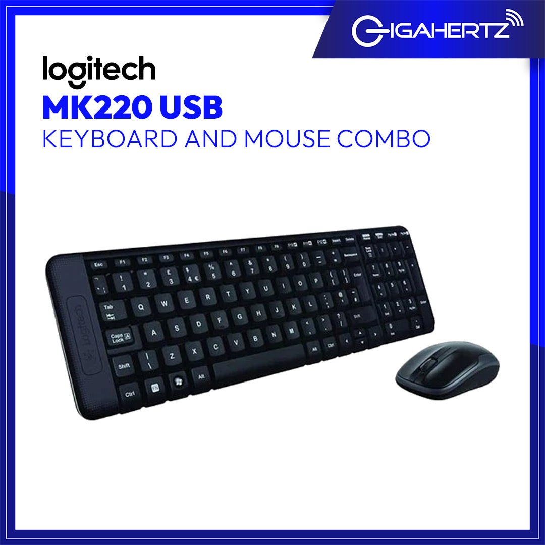 Logitech Mk220 Usb Gigahertz 3796