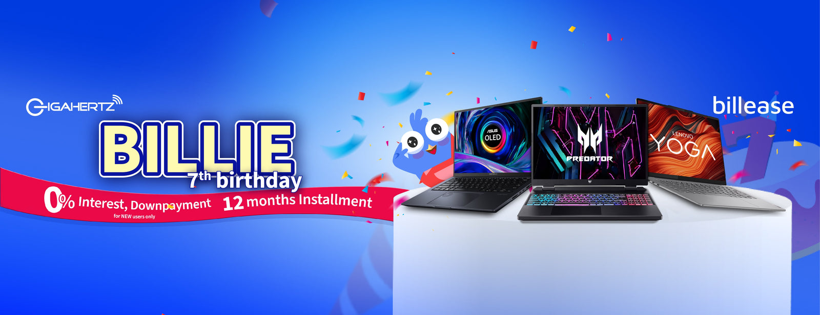 BillEase Anniversary Promo - GigaHertz