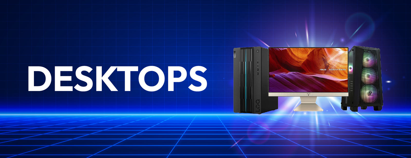 Desktop Computers for Work & Gaming | GigaHertz