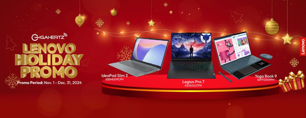 Lenovo Holiday Promo 2024 - GigaHertz
