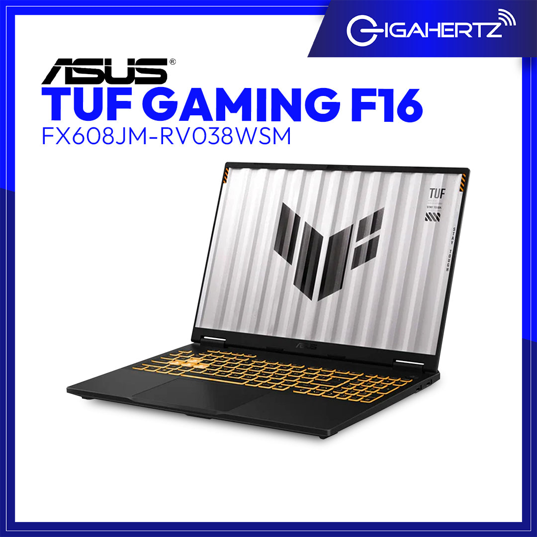 Asus TUF Gaming F16 FX608JM-RV038WSM | 16" WUXGA | Intel Core 5 | GeForce RTX 5060 | 16GB RAM ...