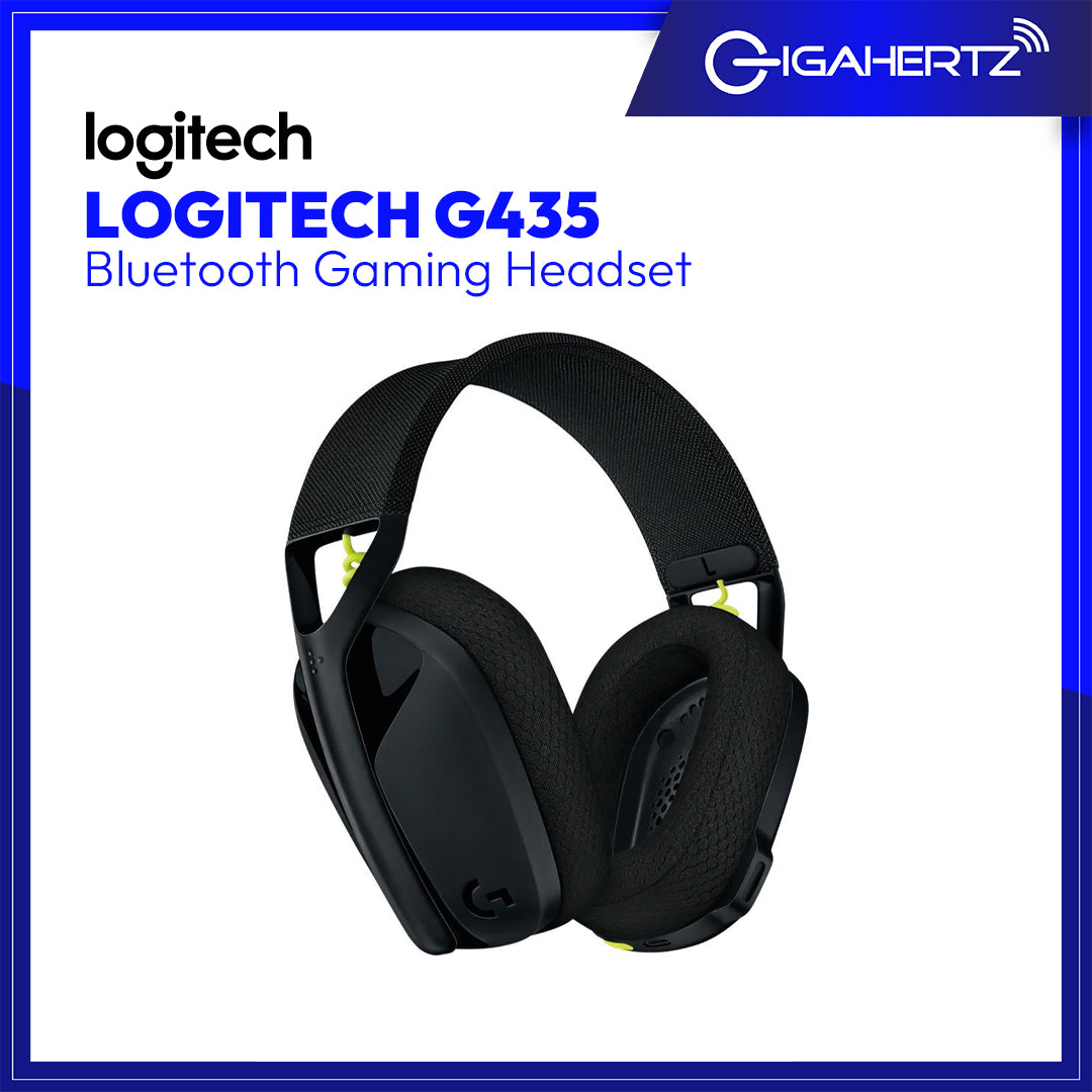Logitech G435 Ultra-Light Wireless Bluetooth Gaming Headset | Gigahertz