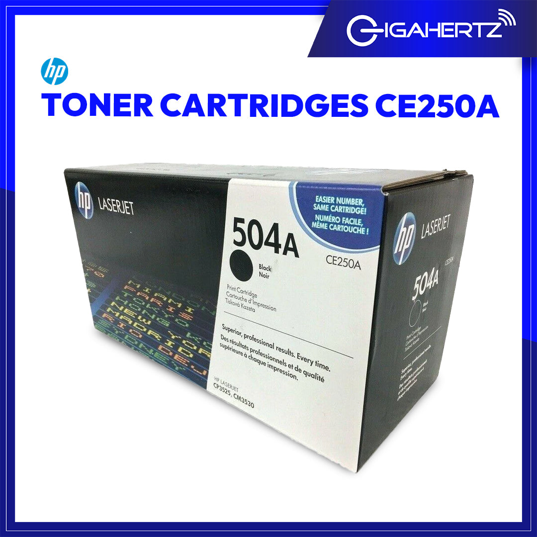 HP Toner Cartridges CE250A | Gigahertz