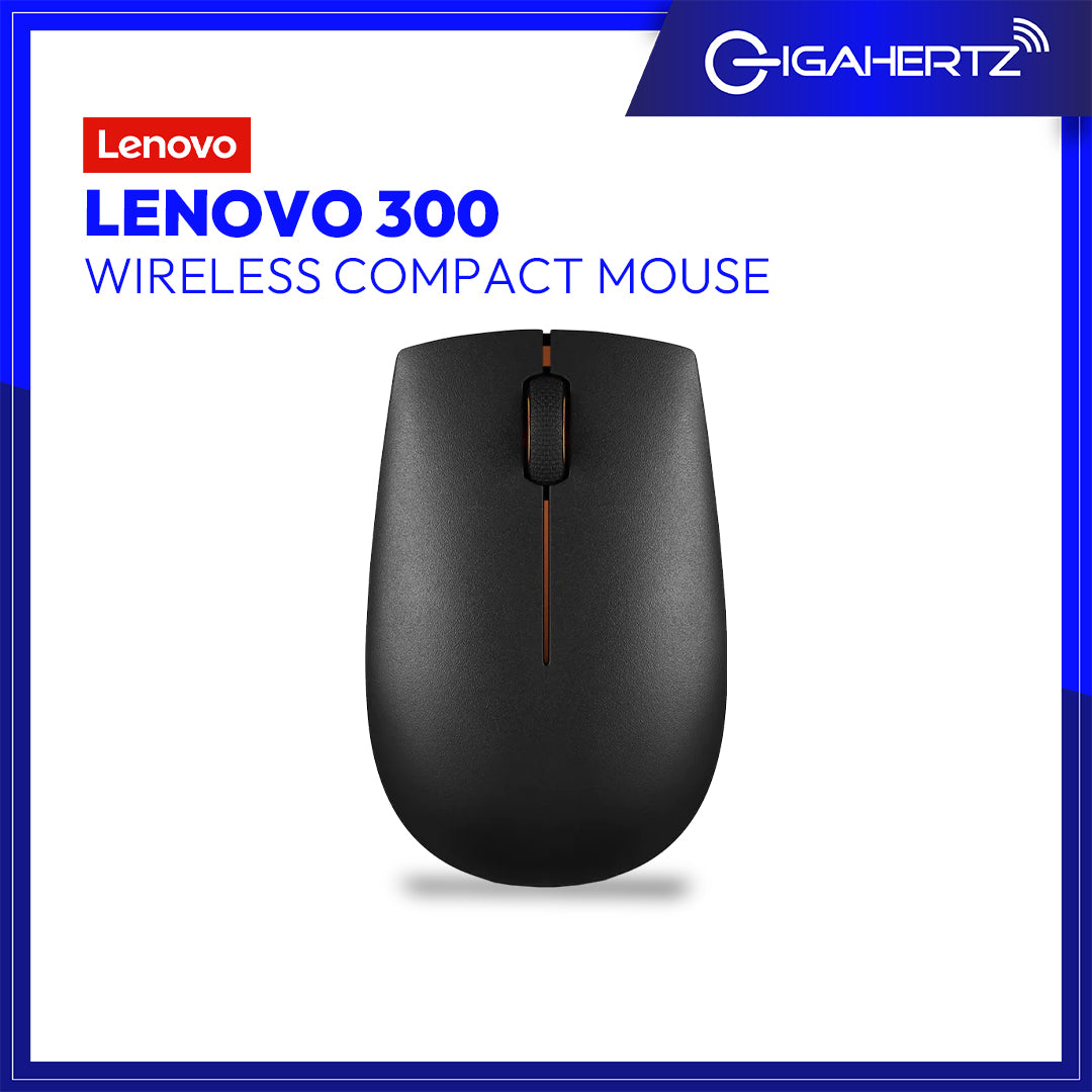 Lenovo 300 Wireless Compact Mouse - Gigahertz