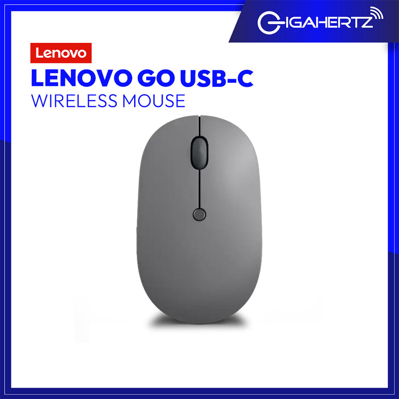 Lenovo Go USB-C Essential Wireless Mouse | Gigahertz