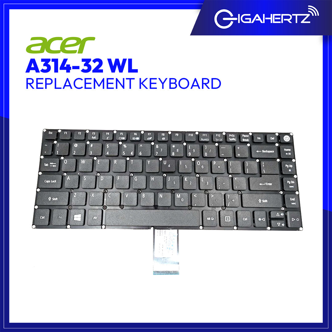 ACER Replacement Keyboard - GigaHertz