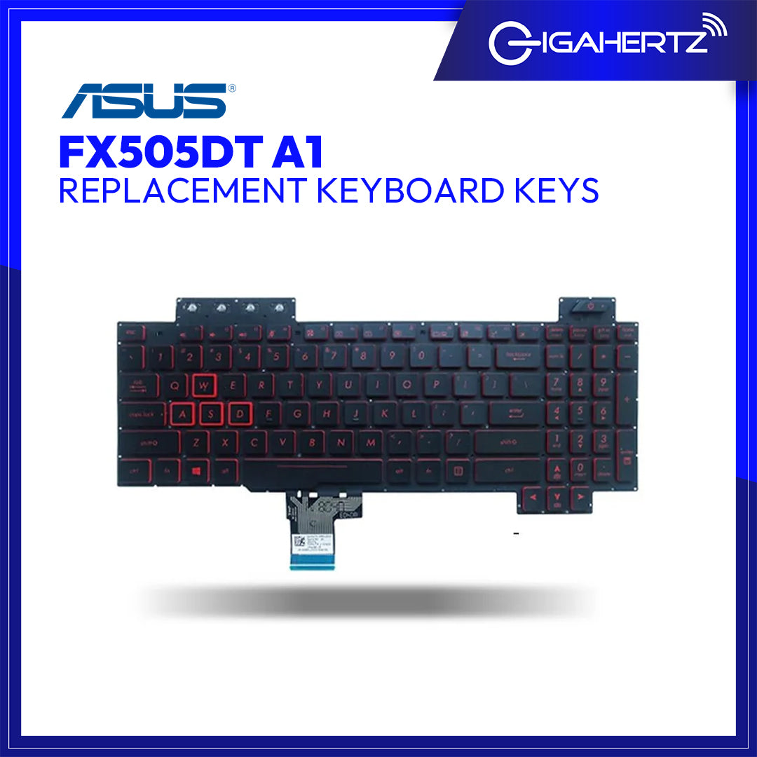 Replacement Asus Keyboard Keys FX505DT A1 | Gigahertz