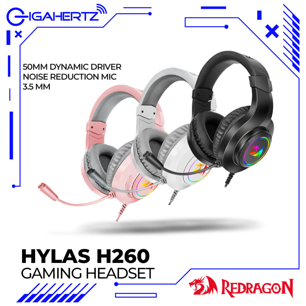 Redragon Hylas Gaming Headset (H260) | Gigahertz