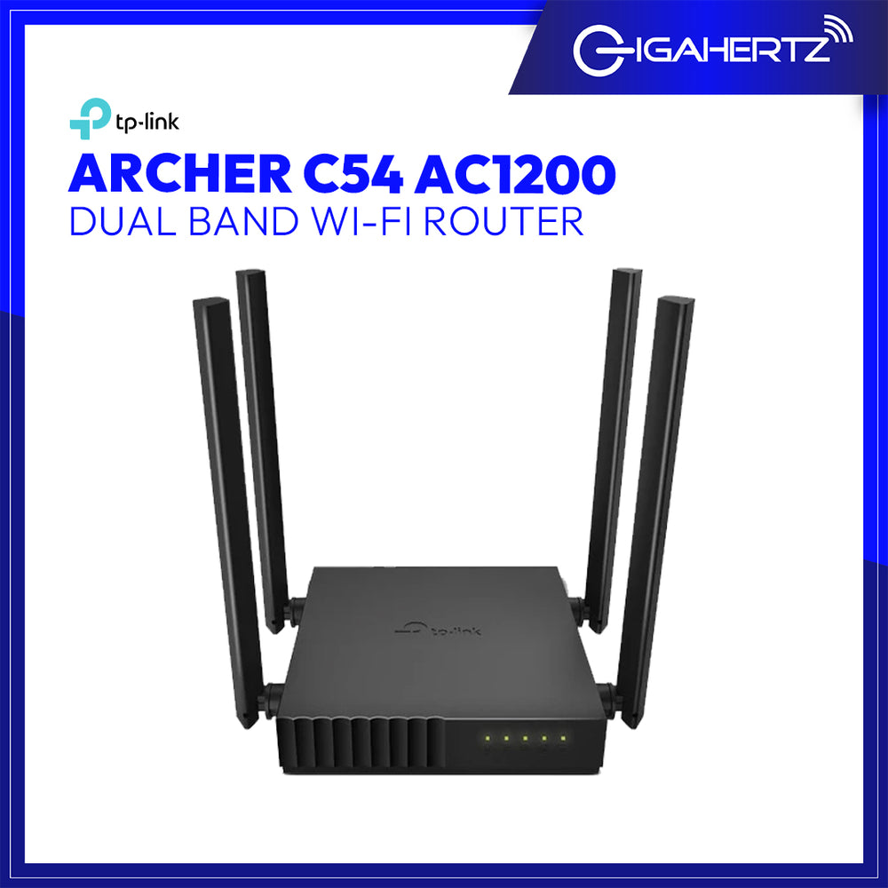 TP-Link Archer C54 AC1200 Dual Band Wi-Fi Router | Gigahertz