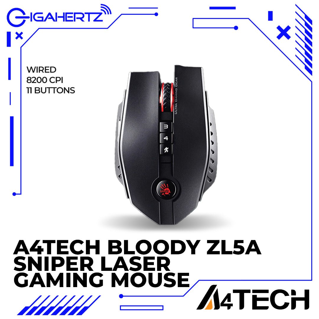 A4Tech Bloody ZL5A Sniper Laser Gaming Mouse | Gigahertz