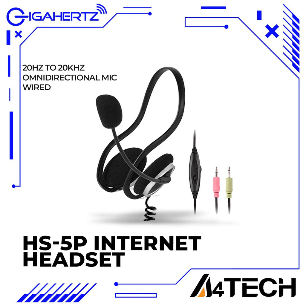 A4Tech HS-5P Internet Headset | Gigahertz
