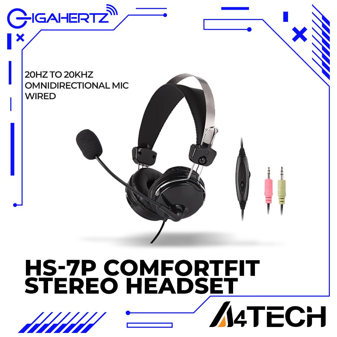 A4Tech HS-7P ComfortFit Stereo Headset | Gigahertz