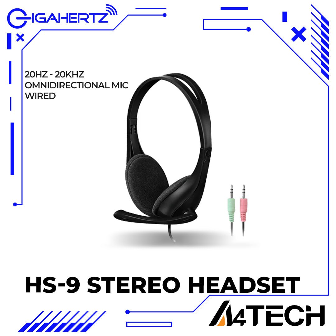 A4Tech HS-9 Stereo Headset | Gigahertz