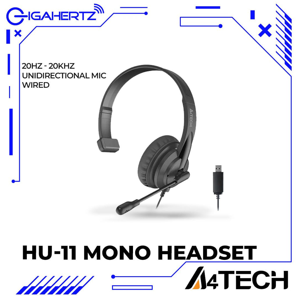A4Tech HU-11 Mono Headset | Gigahertz
