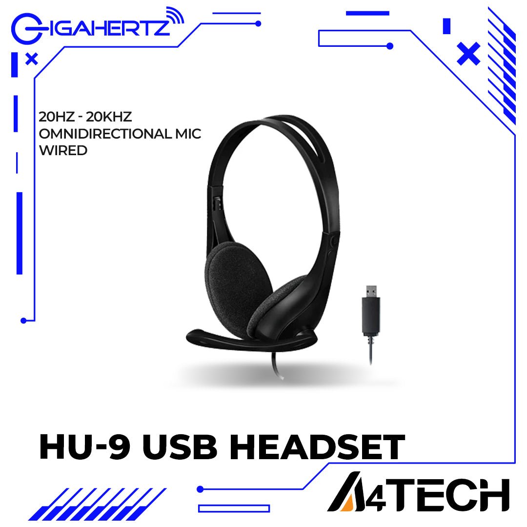 A4Tech HU-9 USB Headset | Gigahertz