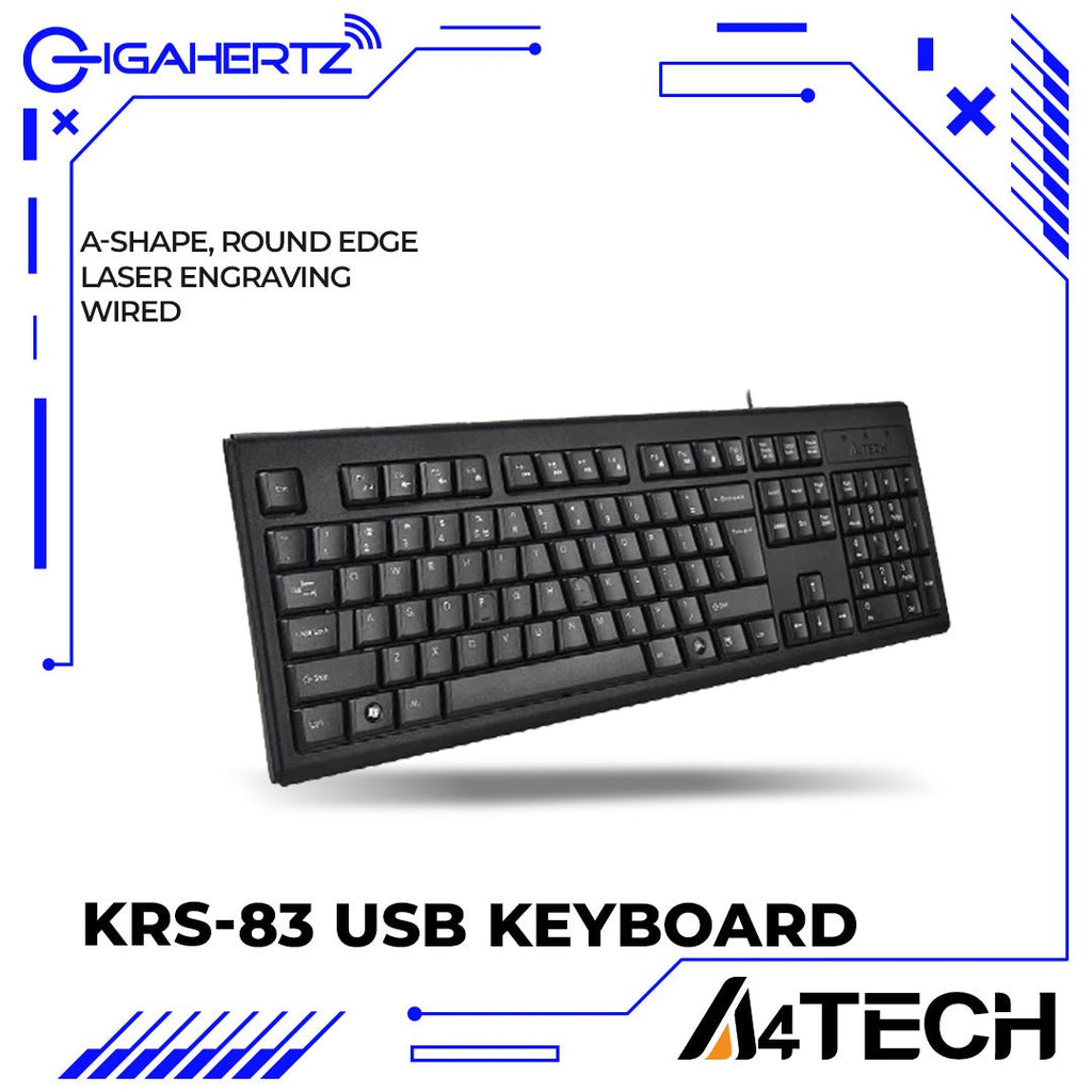 A4Tech KRS-83 USB Keyboard | Gigahertz