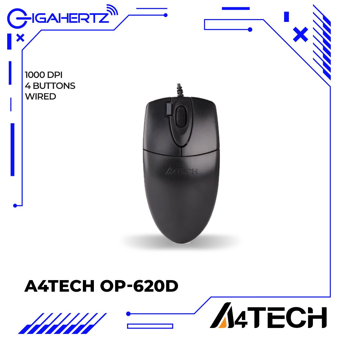 A4Tech OP-620D USB Wired Mouse | Gigahertz