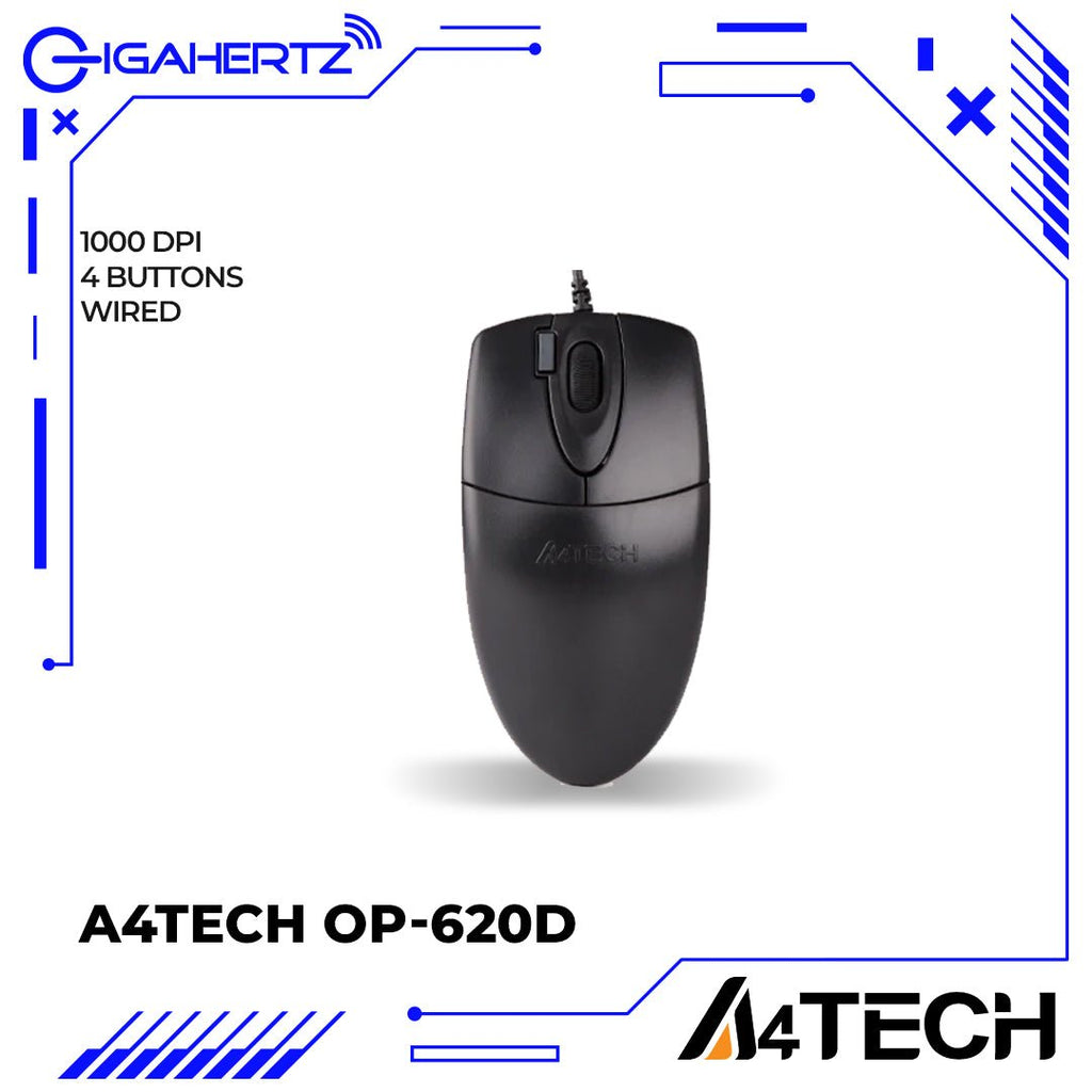 A4Tech OP-620D USB Wired Mouse | Gigahertz