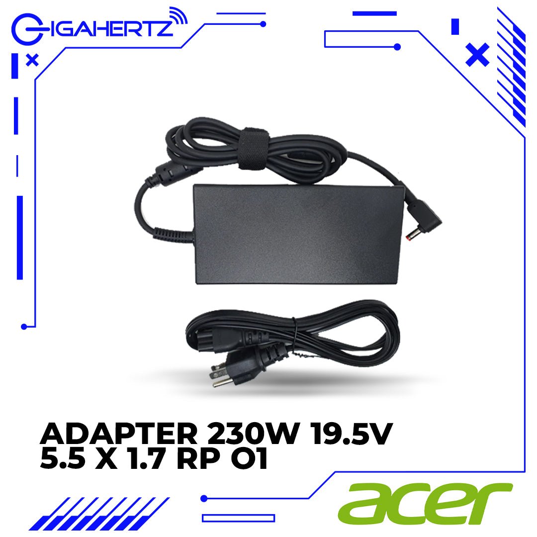 Acer Adapter 230W 19.5V 5.5 x 1.7 RP O1 | Gigahertz