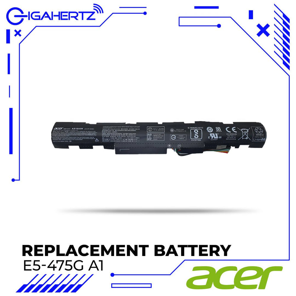 Acer Battery E5-475G A1 for Acer Aspire E5-475 | Gigahertz