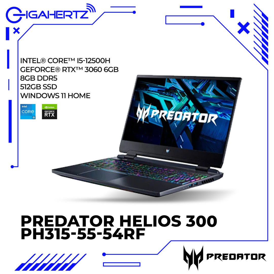 Acer Predator Helios 300 PH315-55-54RF Gaming Laptop - Laptop Tiangge ...