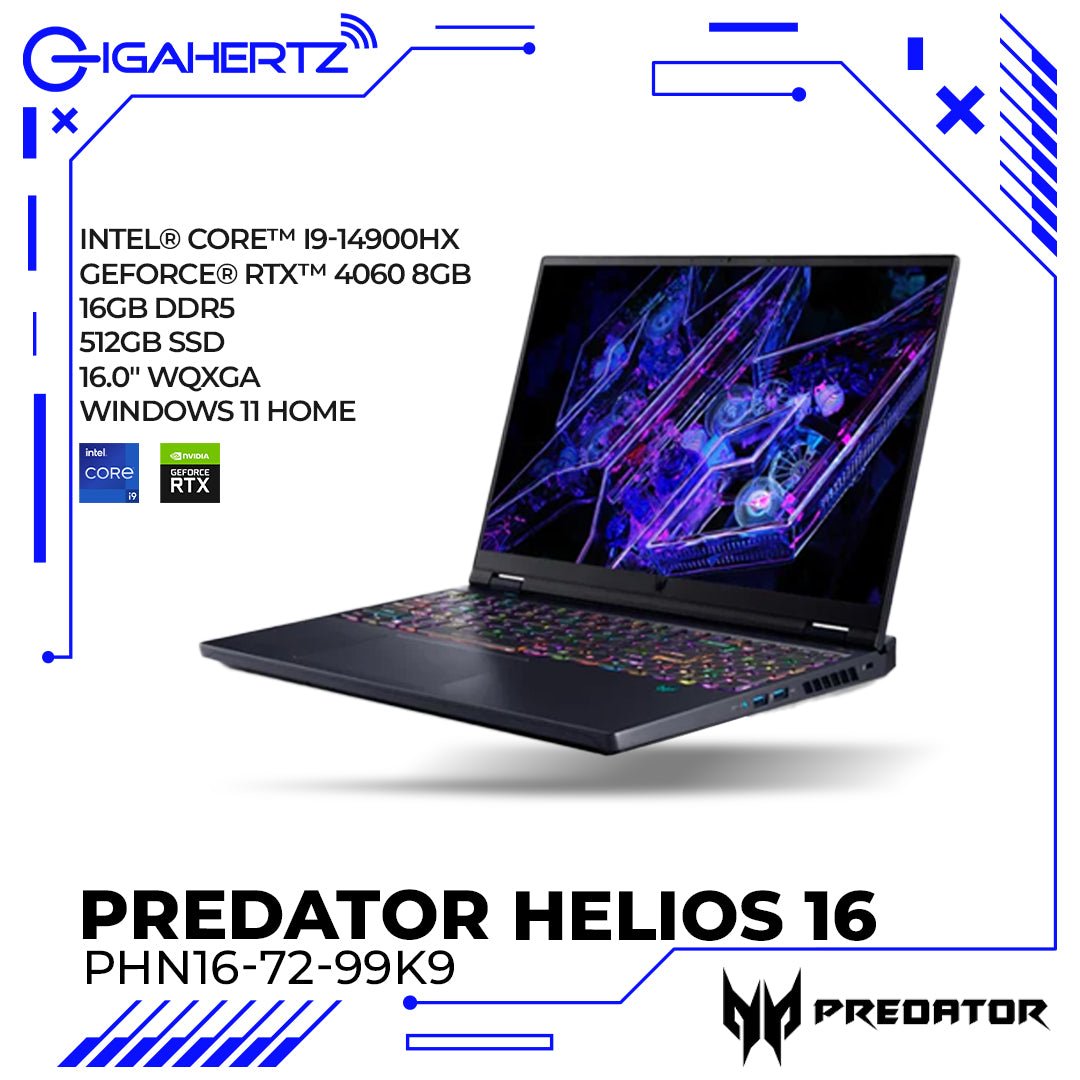 Acer Predator Helios Neo 16 PHN16-72-99K9 Gaming Laptop | 16" WQXGA ...