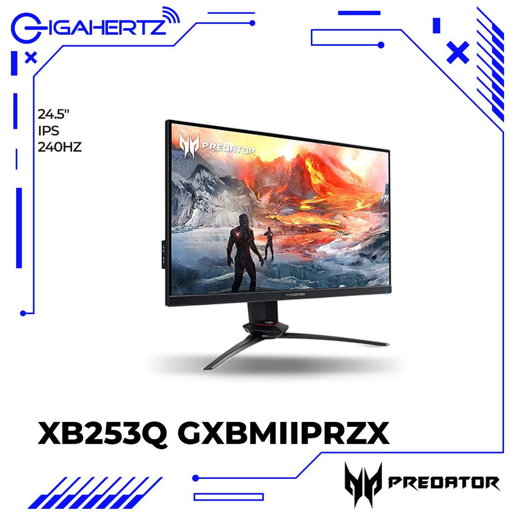Acer Predator XB253Q GXBMIIPRZX 24.5" 240Hz | Gigahertz