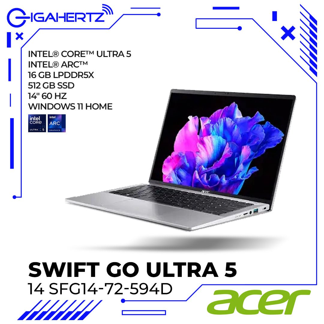 Acer Swift Go 14 SFG14-72-594D Ultra 5 | Gigahertz