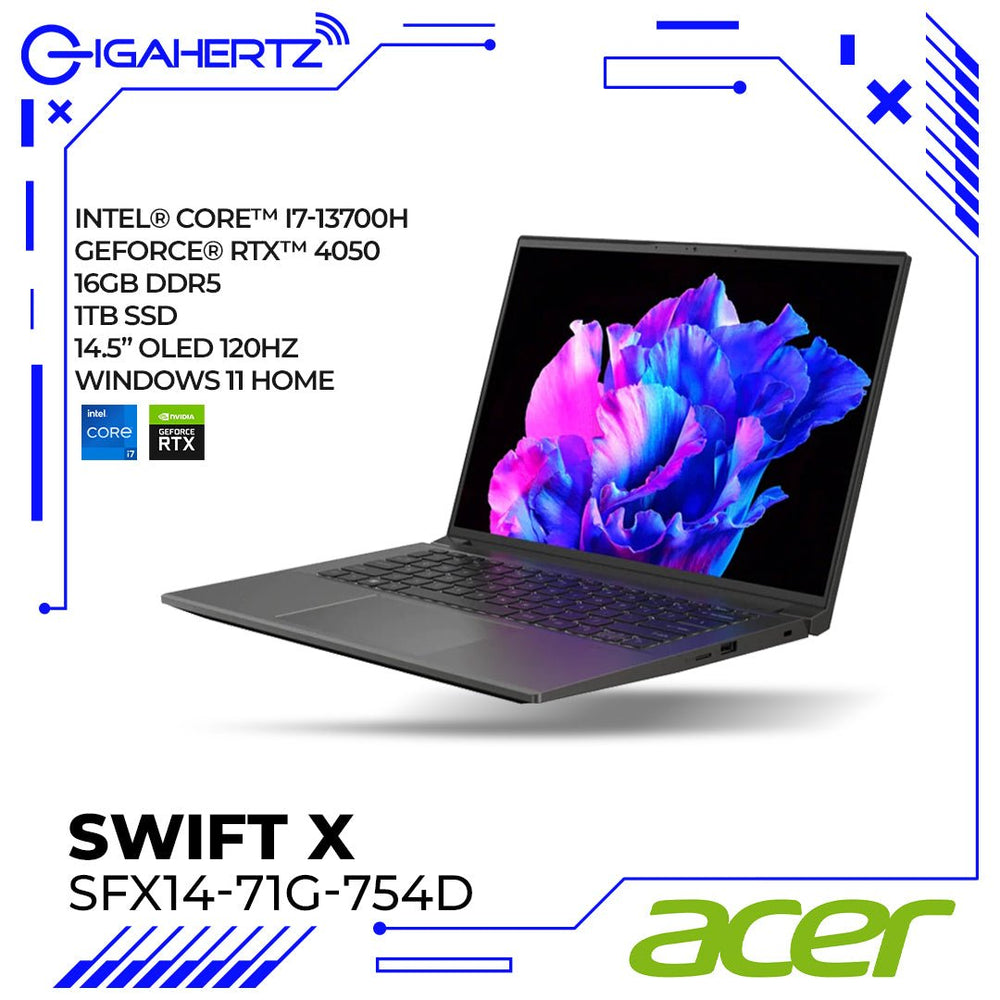 Acer Swift X SFX14-71G-754D Notebook - Gigahertz