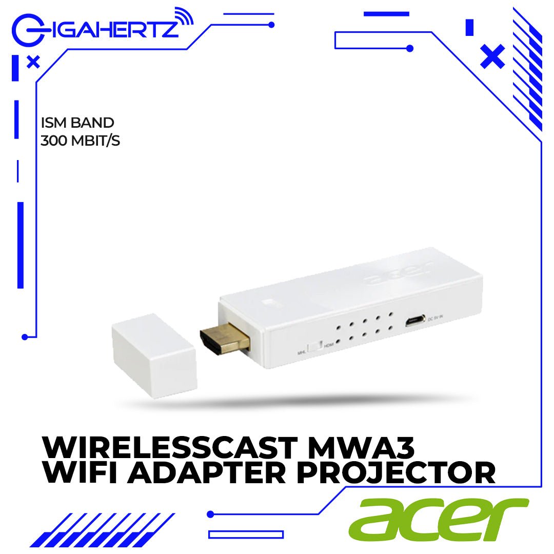 ACER Wireless CAST MWA3 Wifi Adapter Projector | Gigahertz