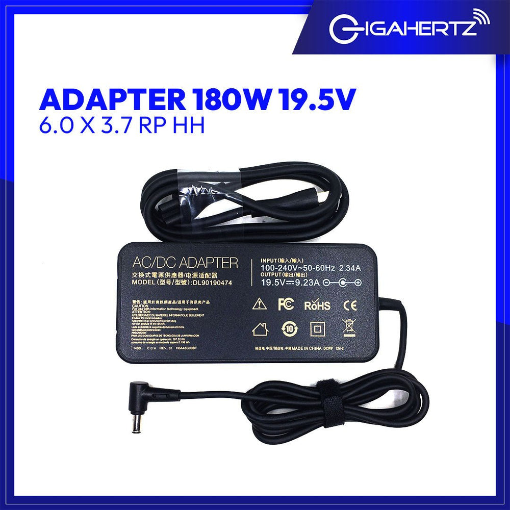 Adapter 180W 19.5V 6.0 X 3.7 RP HH | Gigahertz