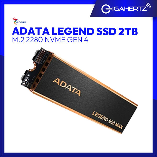 Adata Legend SSD 2TB M.2 2280 NVME GEN 4 | GigaHertz