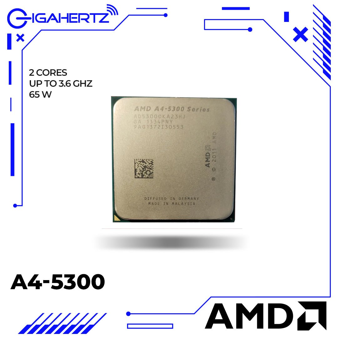 AMD A4-5300 | Gigahertz