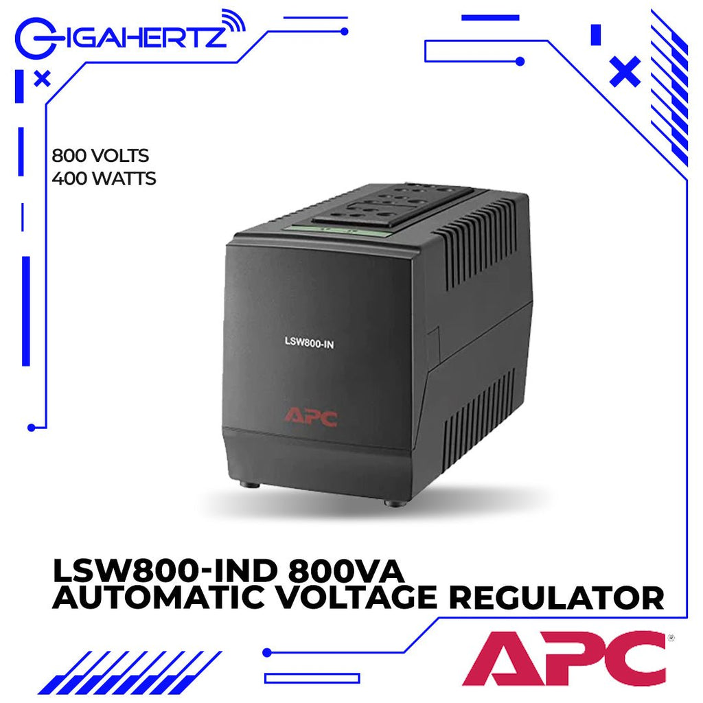 APC LSW800-IND 800VA Automatic Voltage Regulator | Gigahertz