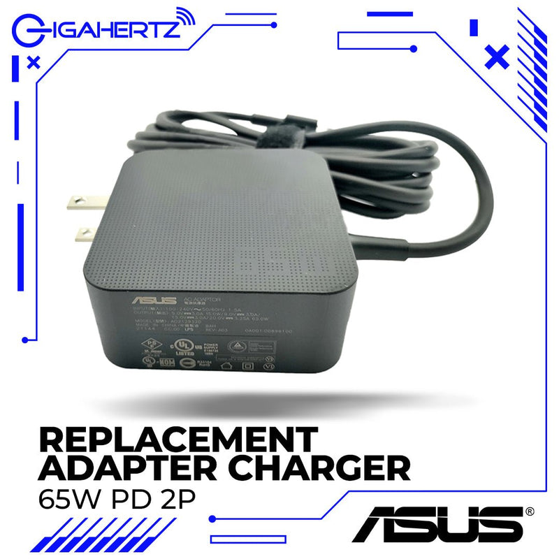 ASUS 65W PD ADAPTER 2P (TYPE C) - Gigahertz