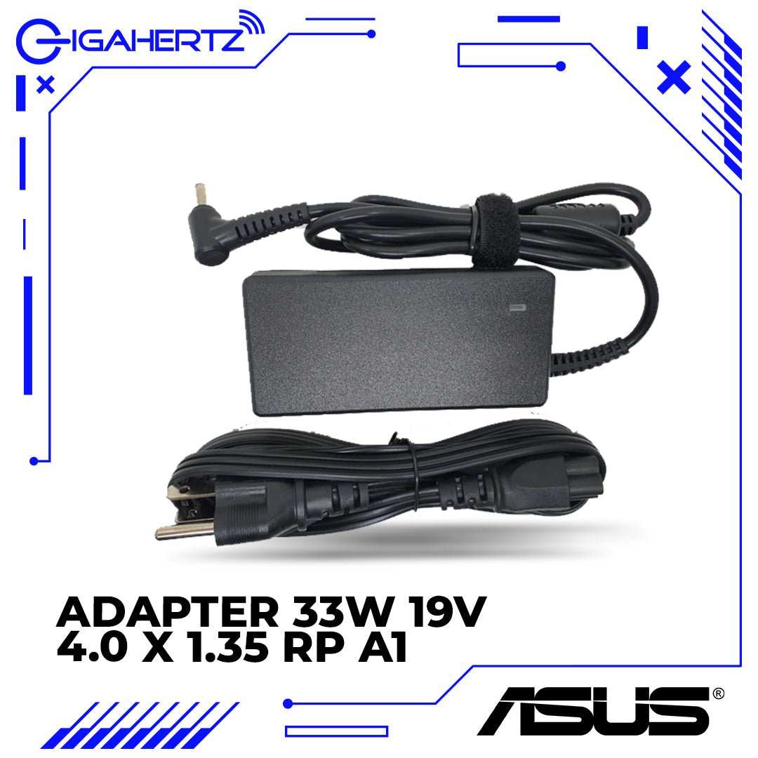 Asus Adapter 33W 19V 4.0 x 1.35 RP A1 | Gigahertz