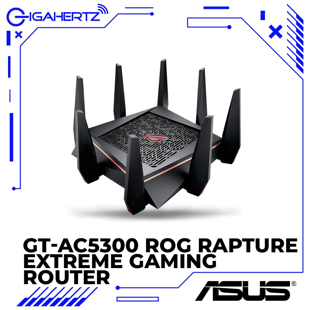 Asus GT-AC5300 ROG Rapture Extreme Gaming Router | Gigahertz