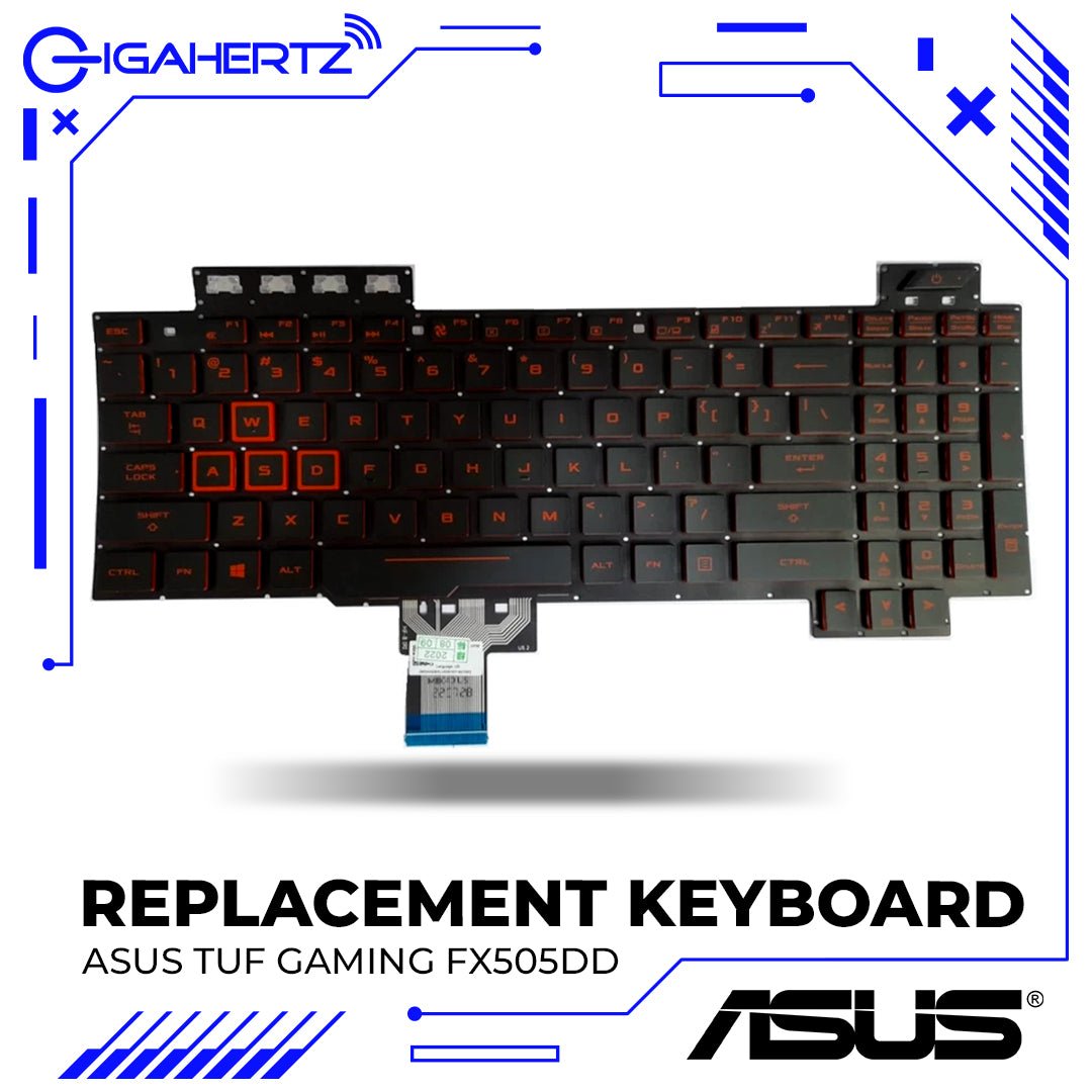 Asus Keyboard for Asus TUF Gaming FX505DD | Gigahertz