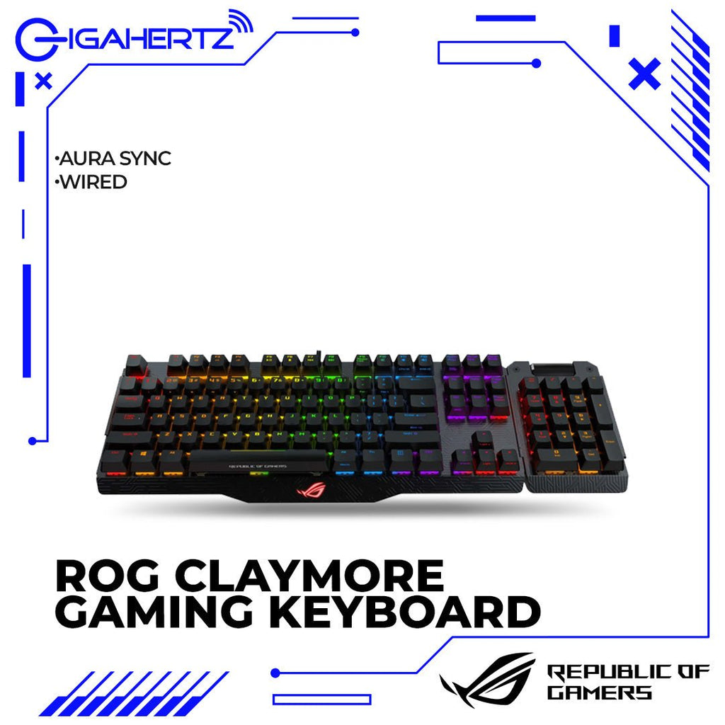 Asus ROG Claymore Gaming Keyboard | Gigahertz