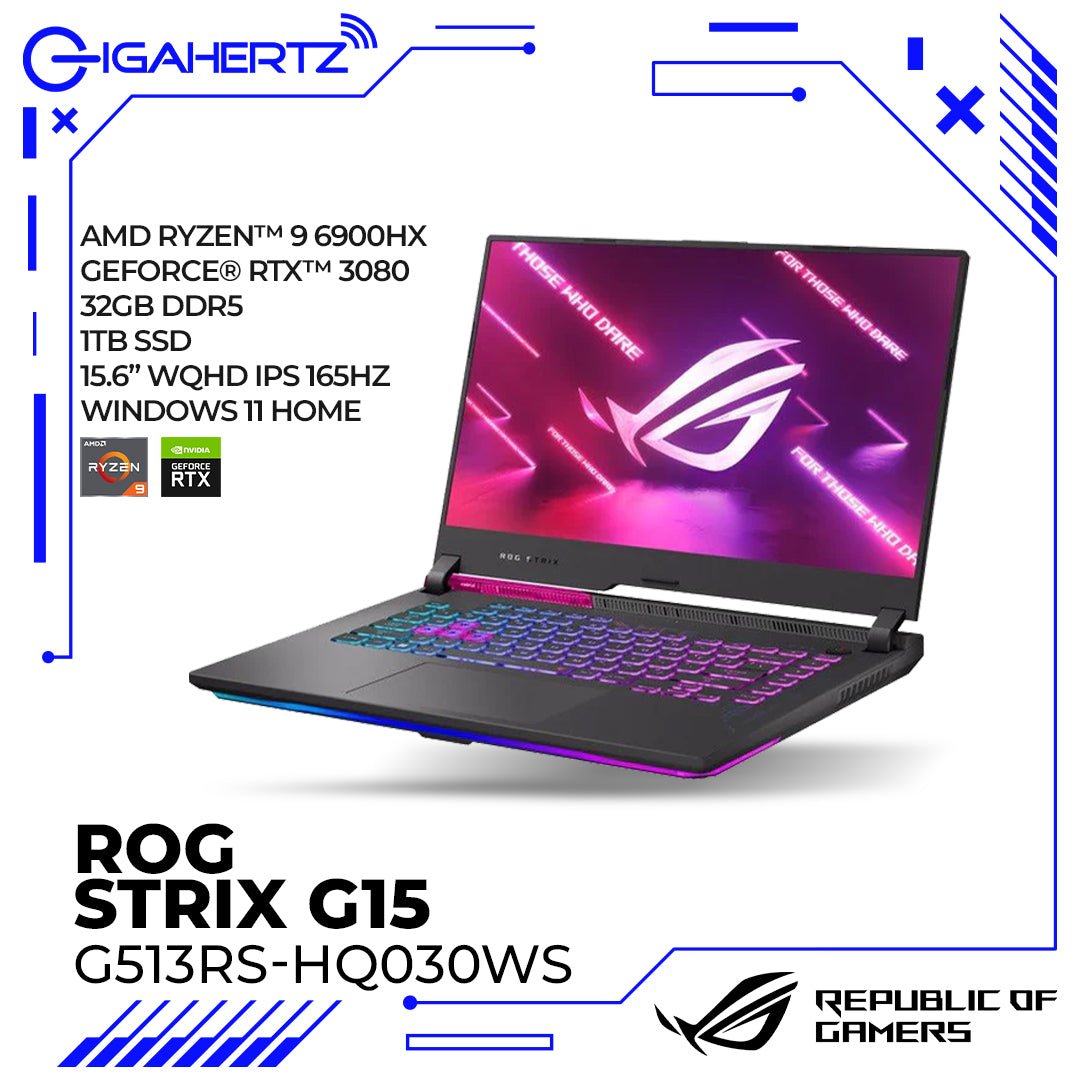 Asus ROG Strix G15 G513RS-HQ030WS - Gigahertz