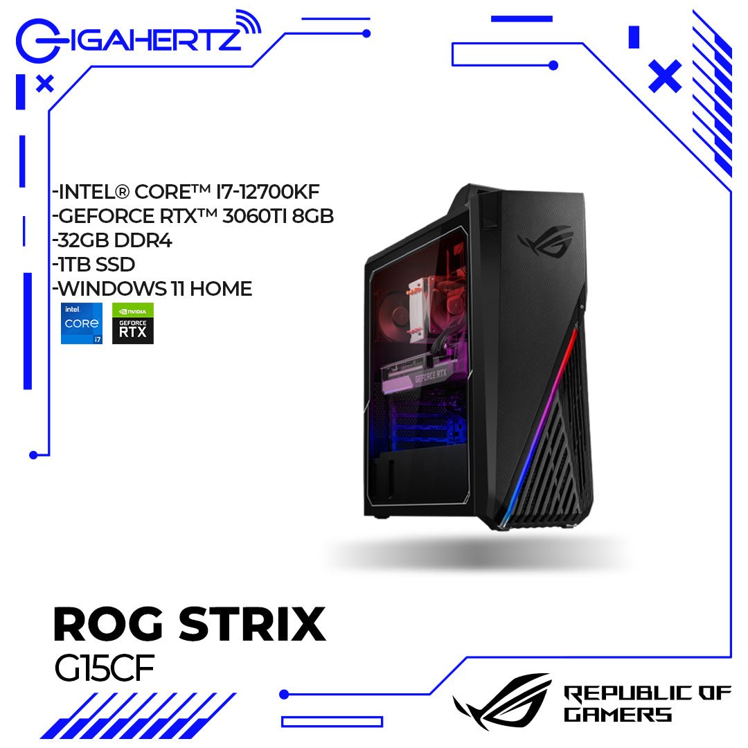 Asus ROG Strix G15CF | Gigahertz