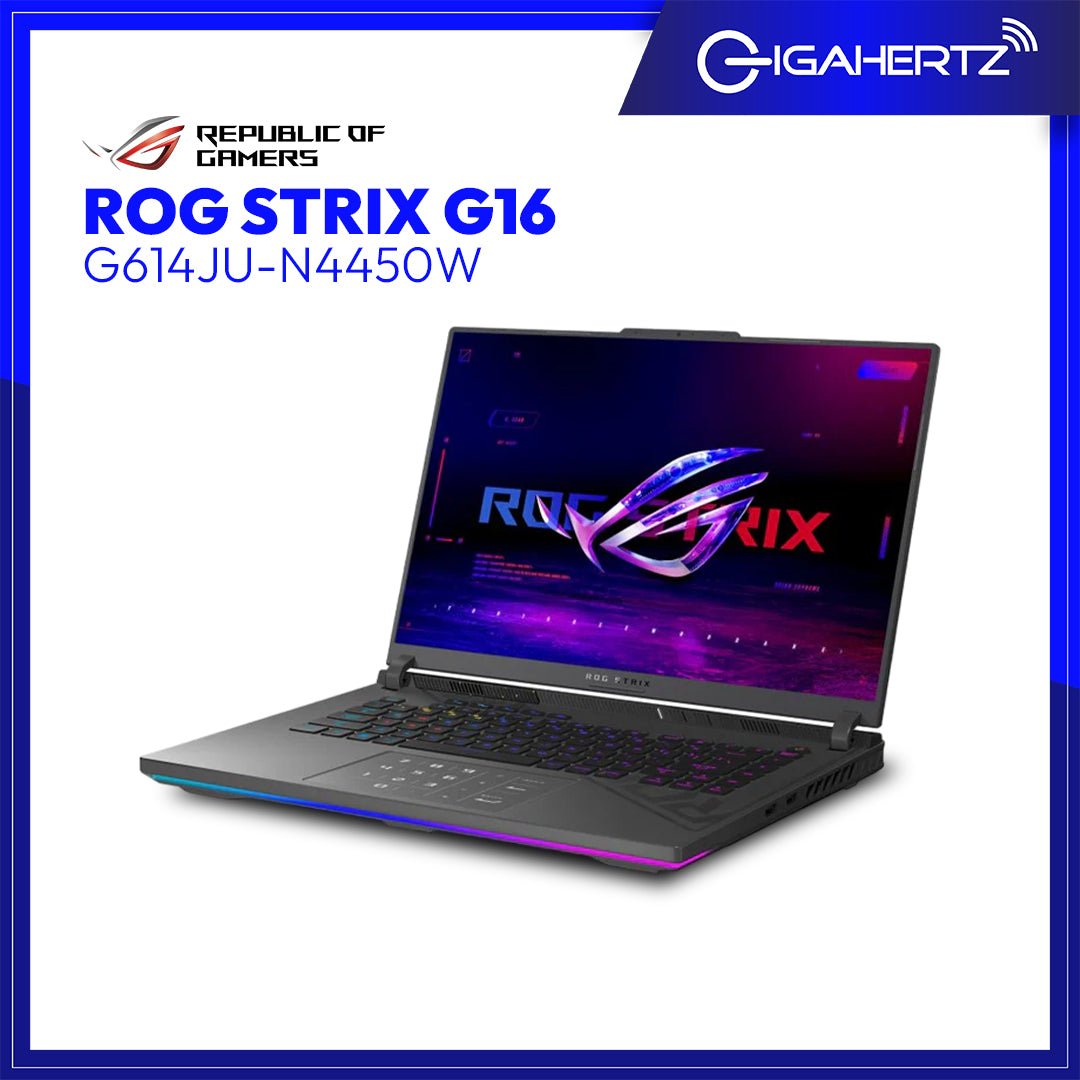 Power Through Gaming and Work with Asus ROG Strix G16 | GigaHertz