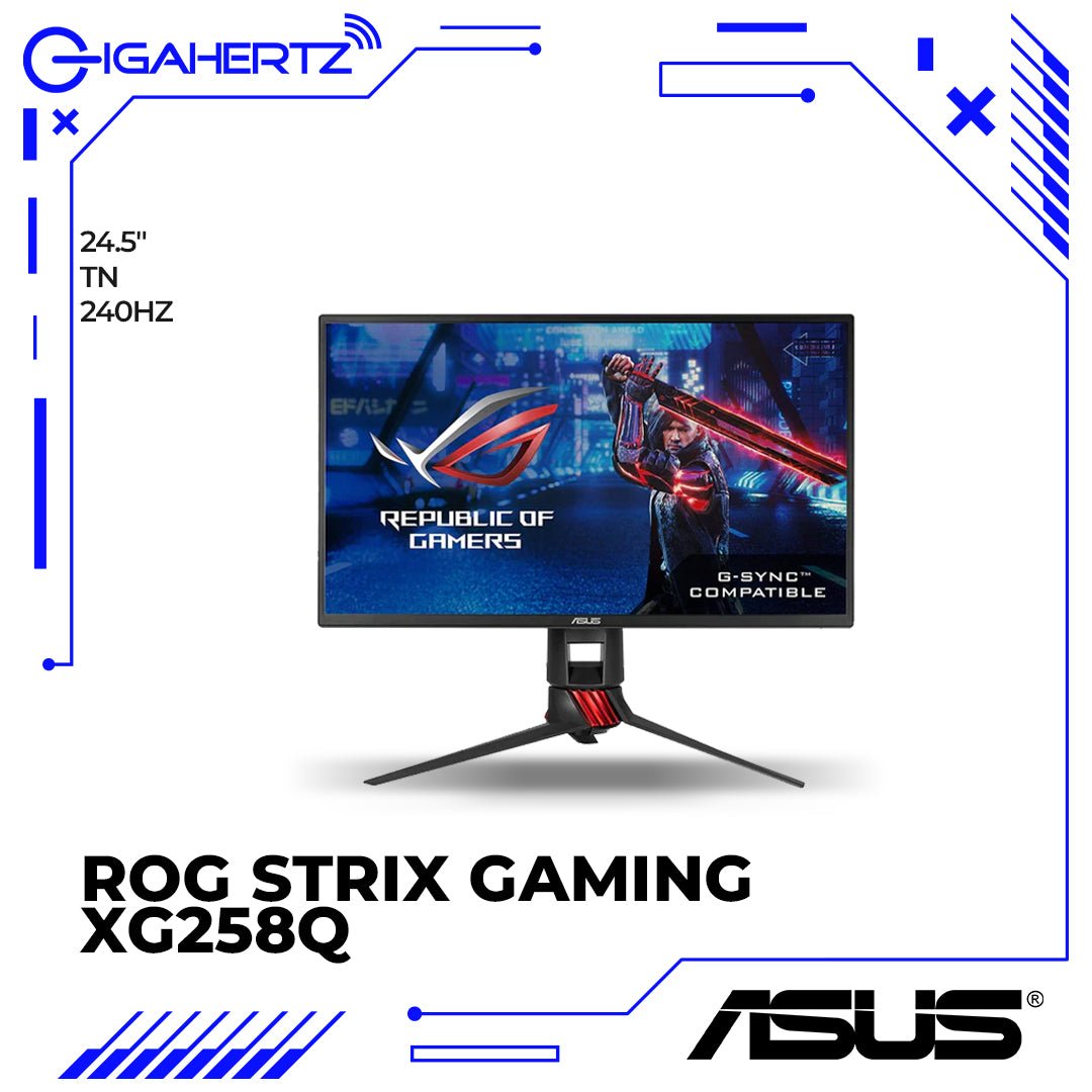 Asus ROG Strix Gaming XG258Q 24.5" 240Hz | Gigahertz