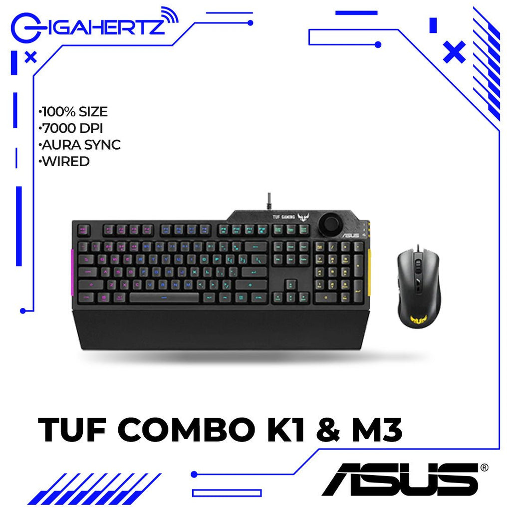 Asus TUF Combo K1 & M3 Bundle Pack | Gigahertz