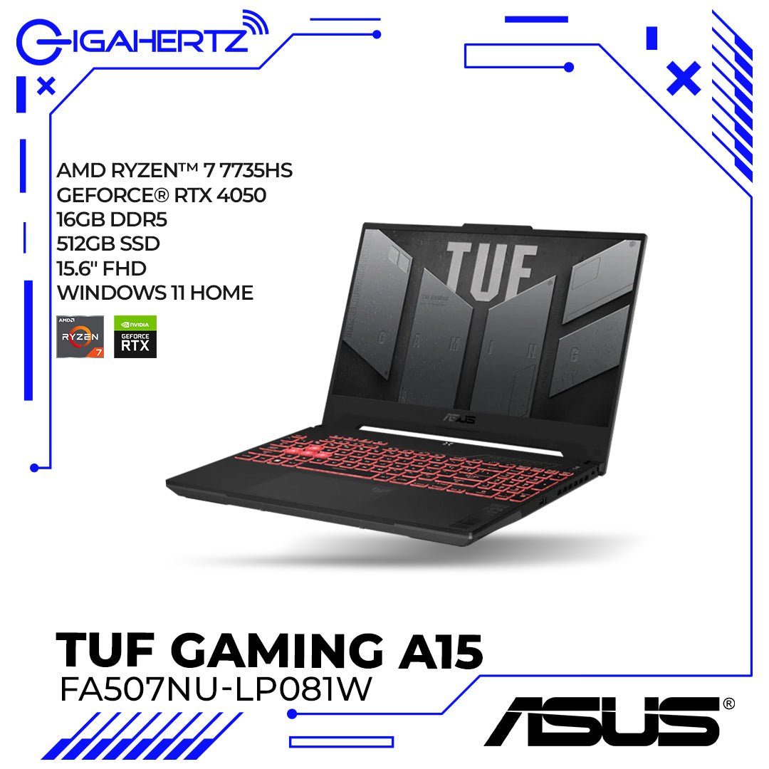 Asus TUF GAMING A15 FA507NU-LP081W - Gigahertz