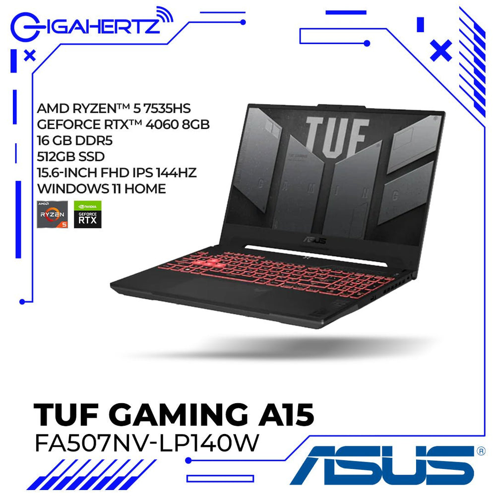 Asus TUF Gaming A15 FA507NV-LP140W - Gigahertz