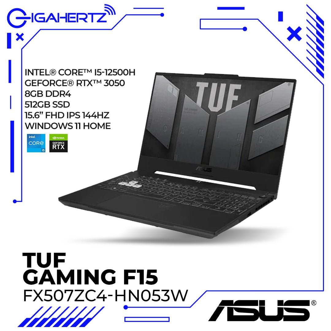 ASUS TUF Gaming F15 (2022) FX507ZC4-HN053W | 15.6" FHD | i5-12500H ...